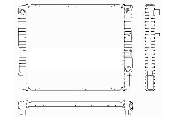 Hladnjak vode 903208-1 - Volvo Seria 900 90-97