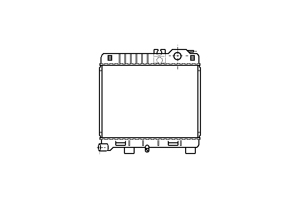 Hladnjak vode BMW Serije 3 E30 82-85 375 x 451