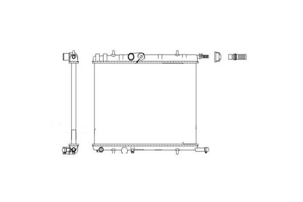Hladnjak vode Citroen Berlingo 96-12