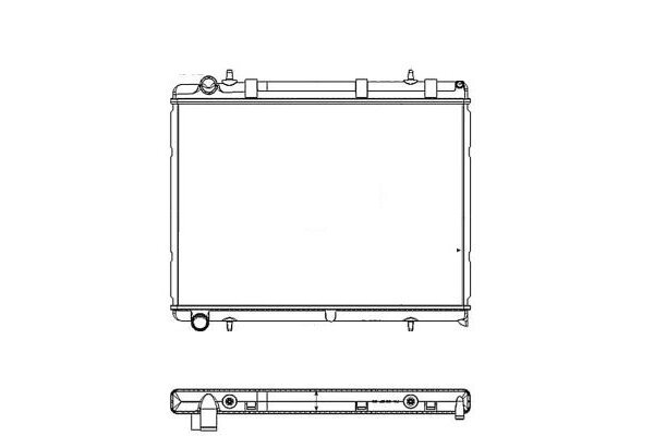 Hladnjak vode Citroen C4 04-10