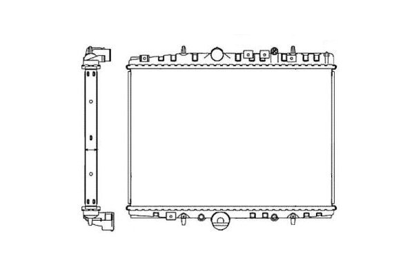 Hladnjak vode Citroen C5 00-04 automatik