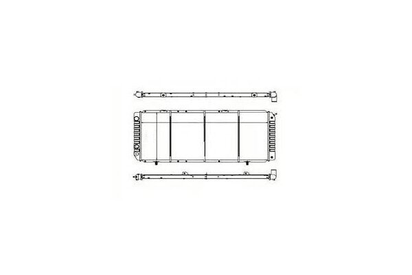 Hladnjak vode Citroen Jumper 94-02 1000x412