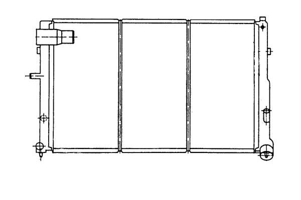 Hladnjak vode Citroen XM 94-00 640x405 D MT