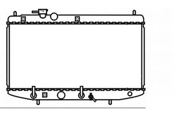 Hladnjak vode Daihatsu Applause 89-97 AT