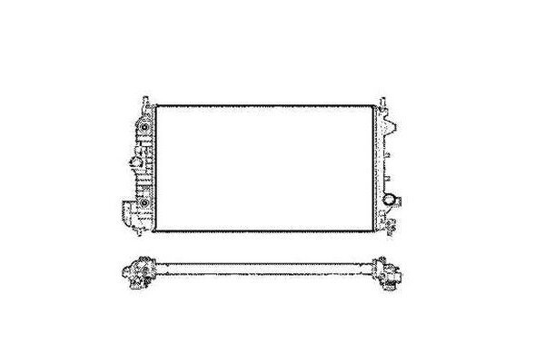 Hladnjak vode Fiat Croma 05- 1.9 MJTD