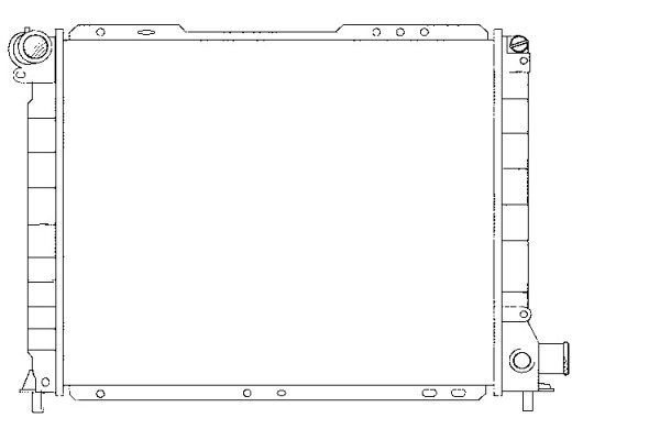 Hladnjak vode Fiat Croma 88-96 453x388