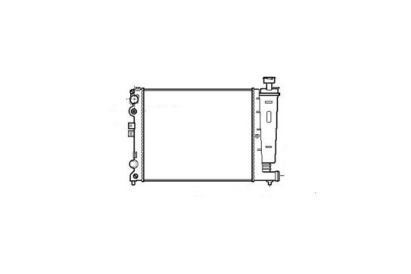 Hladnjak vode Fiat Scudo 94-01 670x470