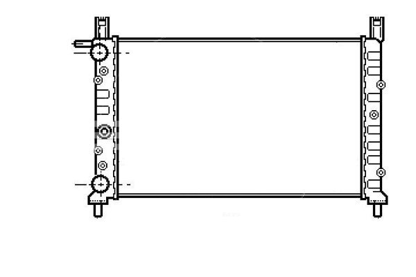 Hladnjak vode Fiat Uno 83-93 520x303
