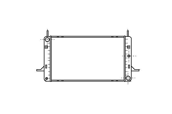 Hladnjak vode Ford Sierra 84-87 603x370 AT