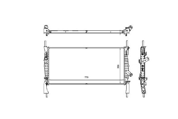 Hladnjak vode Ford Transit 06- 768x380