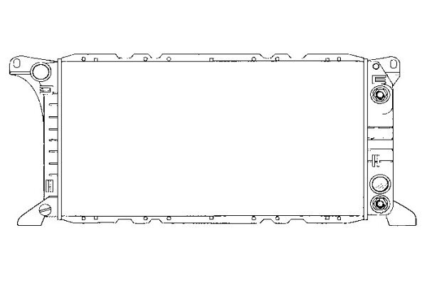 Hladnjak vode Ford Transit 88-91 600x335