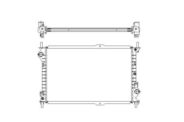 Hladnjak vode Ford Transit/Tourneo/Connect -04 620x389