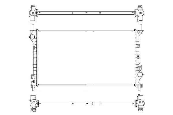 Hladnjak vode Ford Transit/Tourneo/Connect -06 703x389