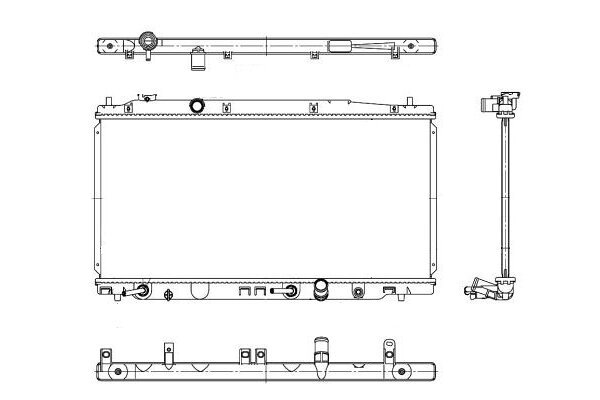 Hladnjak vode Honda Civic USA, 11-15