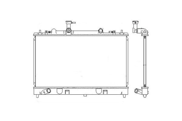 Hladnjak vode Mazda 6 CiTD 02-