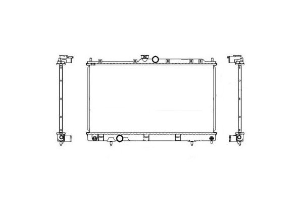 Hladnjak vode Mitsubishi Lancer 03-07