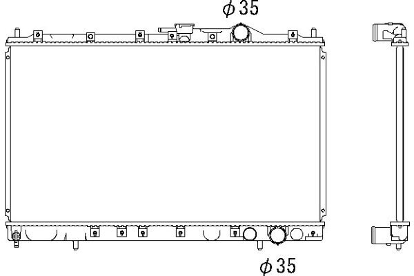 Hladnjak vode Mitsubishi Space Runner 93-99