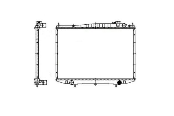 Hladnjak vode Nissan King-Cab 98-01 Dizel