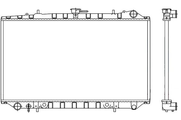 Hladnjak vode Nissan Prairie 88-95 automatski 2.0i