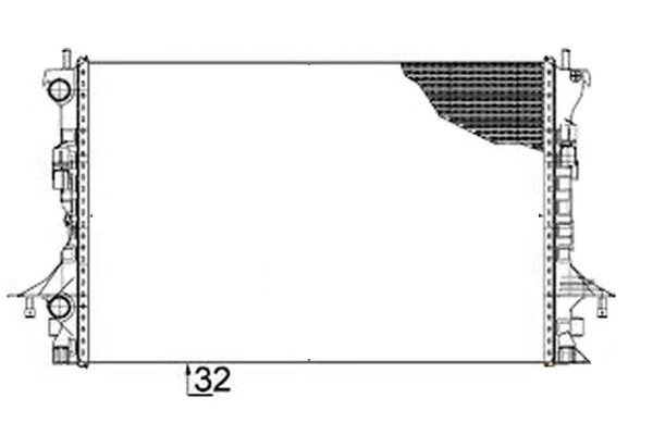 Hladnjak vode Renault Espace 06-