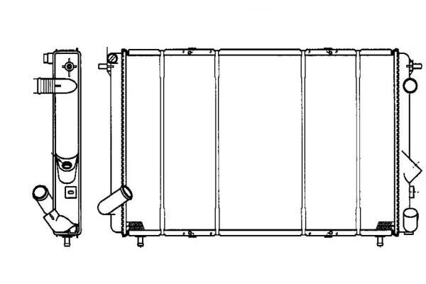 Hladnjak vode Renault Espace 91-