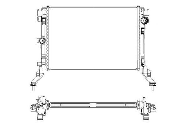 Hladnjak vode Renault Laguna 08-
