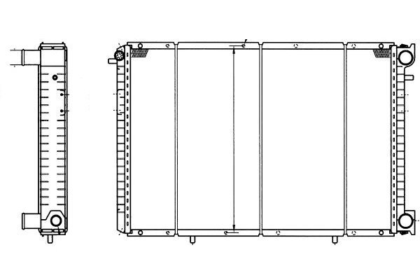 Hladnjak vode Renault Trafic 96-98