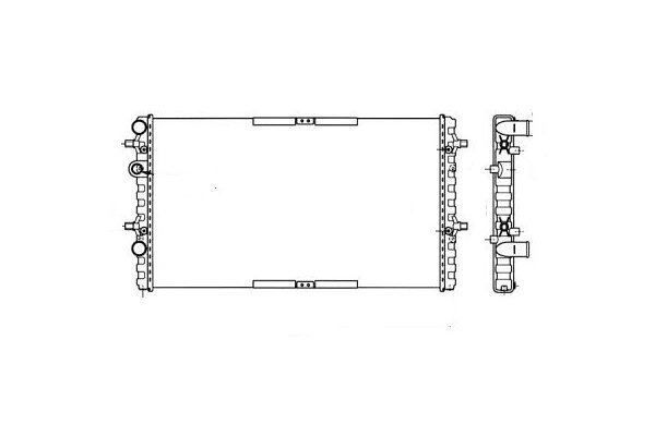 Hladnjak vode Seat Ibiza/Cordoba 99-02 1.8i 20V