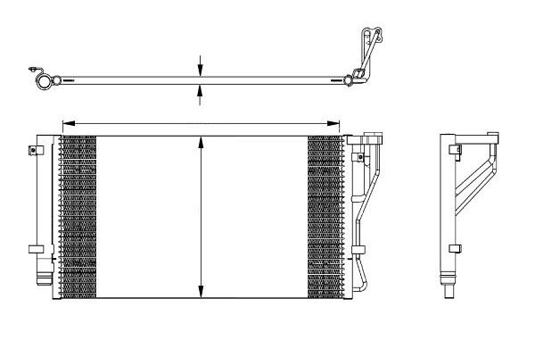Hladnjak klime 4148K8C1S - Kia Carens (UN), 06-13