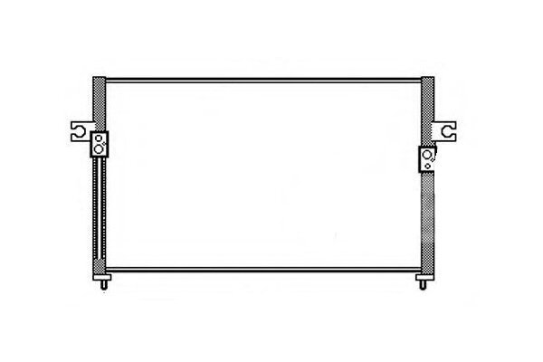 Kondenzator klime 4062K8C2S - Hyundai H1 98-07