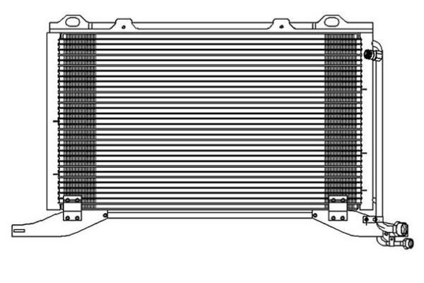 Kondenzator klime 5015K8C3S - Mercedes Razred E 95-03