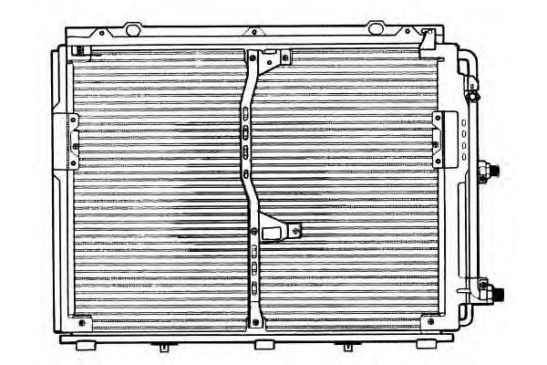 Kondenzator klime 5024K8C2 - Mercedes Razred CL 92-99