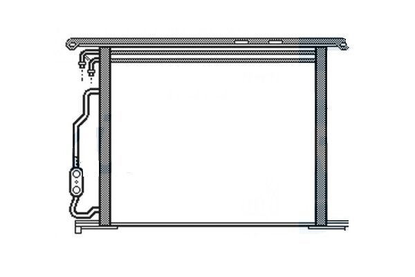 Kondenzator klime 5025K8C1S - Mercedes Razred CL 99-06