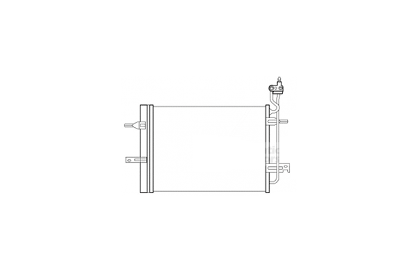 Kondenzator klime 5559K83X - Opel Meriva 03-10