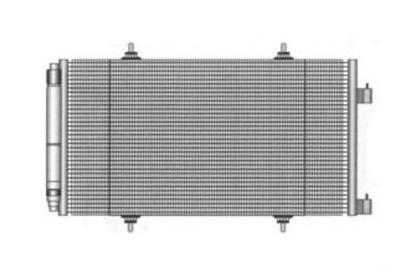 Kondenzator klime 5787K82X - Citroen C8 02-