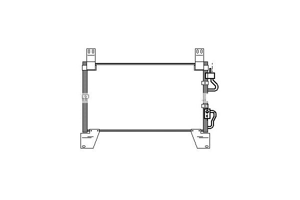 Kondenzator klime 7115K8C2S - Ssangyong Rexton 04-06