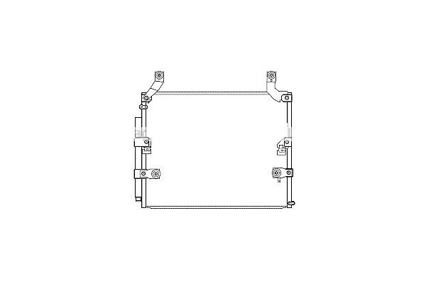 Kondenzator klime 8179K8C2 - Toyota Land Cruiser 98-07