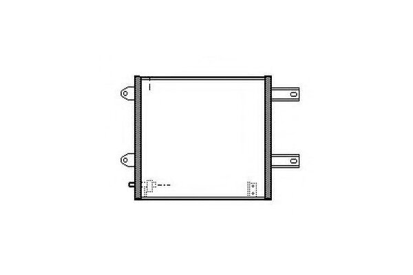 Kondenzator klime 9525K8C2 - Volkswagen Polo 94-02