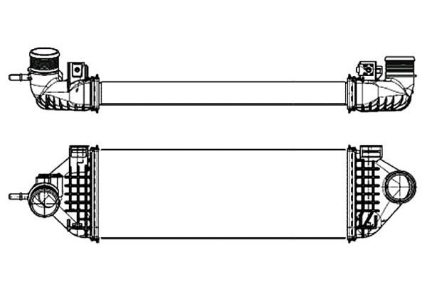 Hladnjak vazduha Ford C-Max, benzin, 11-15