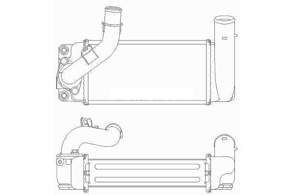 Hladnjak vazduha Toyota Auris 07-09