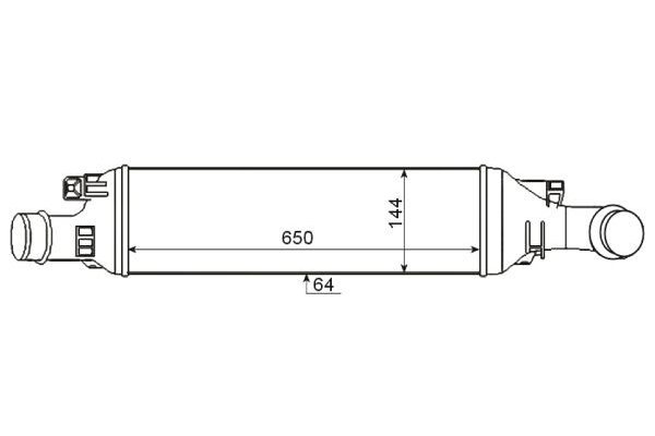 Interkuler Audi Q3 (8U), OEM, dizel, 11-