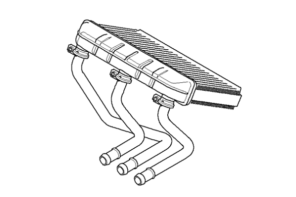 Grejač kabine 2051N8-2 - BMW X5 07-