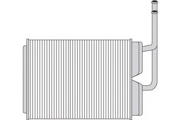 Grejač kabine 6003N8A1 - Renault Twingo 93-07