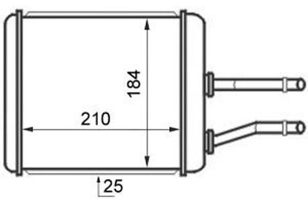 Grejač kabine Alfa Romeo 156 97-06