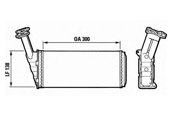 Grejač kabine Citroen BX 82-93