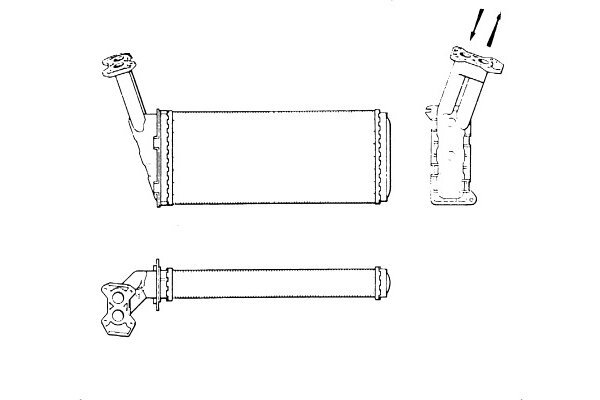 Grejač kabine Citroen BX 82-94