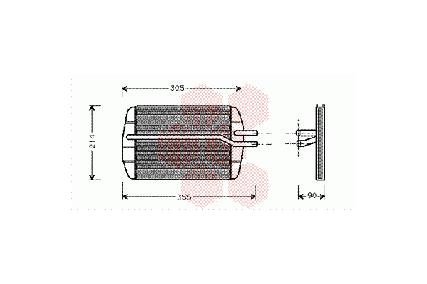 Grejač kabine Ford Fiesta 4, KA 95-02