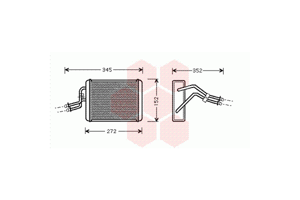 Grejač kabine Ford Transit VI 00- AC+