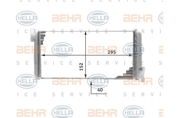 Grejač kabine Mercedes-Benz 190 (201) 82-/89-93