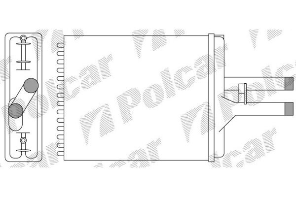 Grejač kabine Opel Vectra B 95-01 AC-